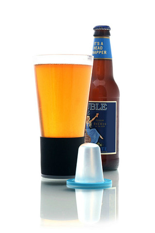 Self-Chilling Beer Glass Keeps Beer Cool Till the Last Drop - GetdatGadget