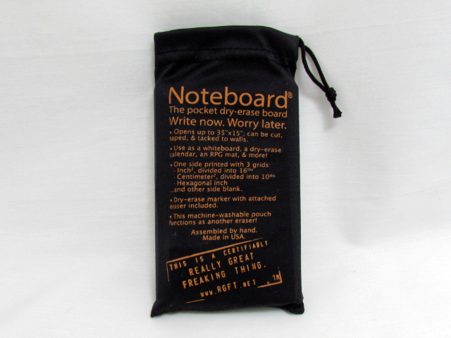 Noteboard Pocket-Size Dry Erase-Board – Foldable And Portable ...