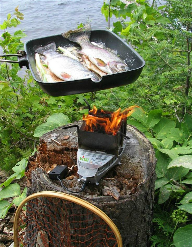 VitalGrill Survival Stove - Fueled by Nature - GetdatGadget