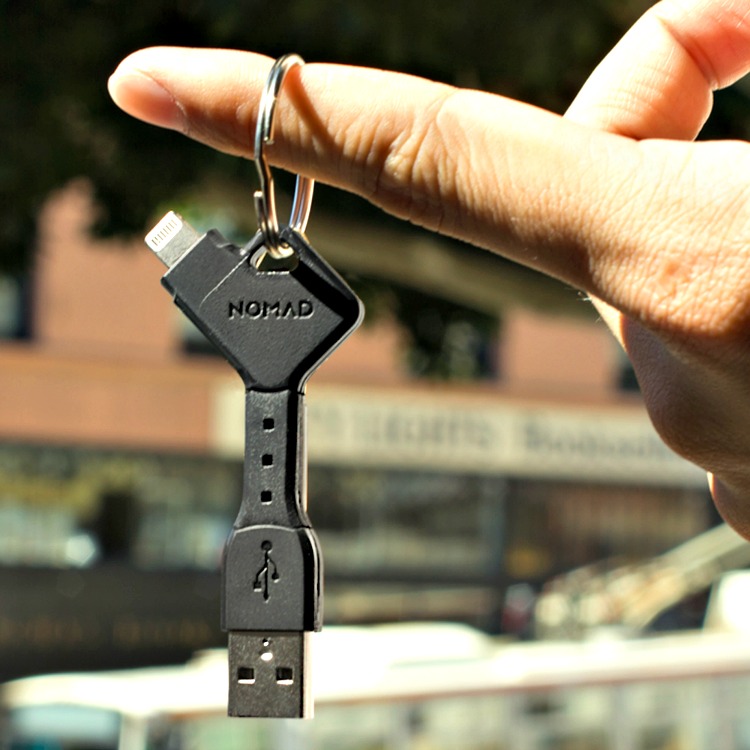 Charge Anytime, Anywhere With The Nomadkey - GetdatGadget