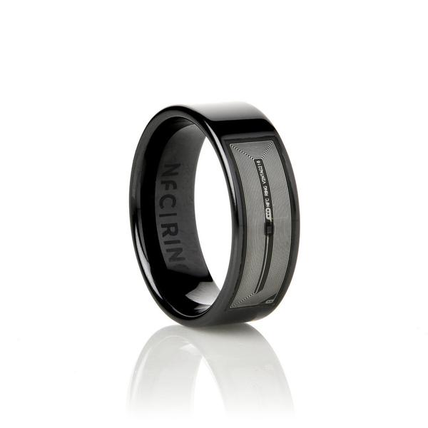 Ceramic Horizon NFC Ring is the One Ring to Rule Them All - GetdatGadget