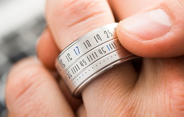 Ring Clock: your Watch on your Finger - GetdatGadget