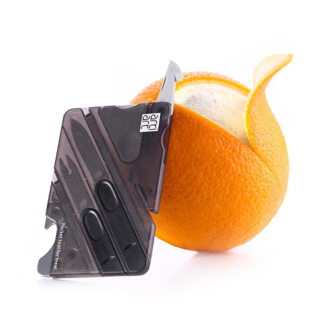 Artiart Cutlery Card Packs 7 Eating Utensils in Credit Card Sized Tool ...