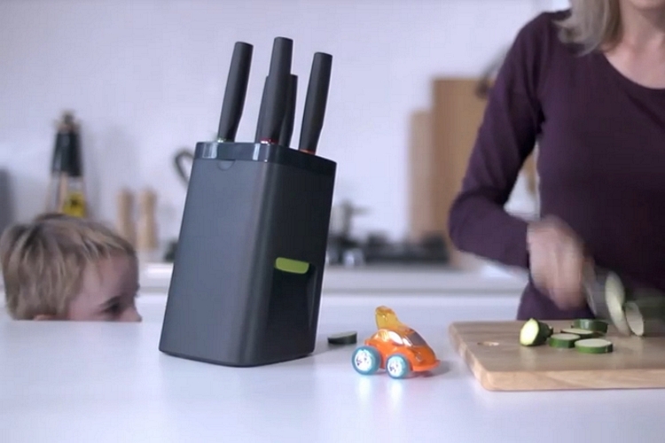 Safety in the Kitchen with Joseph Joseph LockBlock Knife Block ...