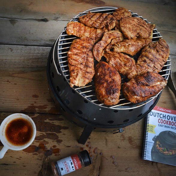 Volcano 3 is the Ultra Versatile 3-Fuel Grill - GetdatGadget