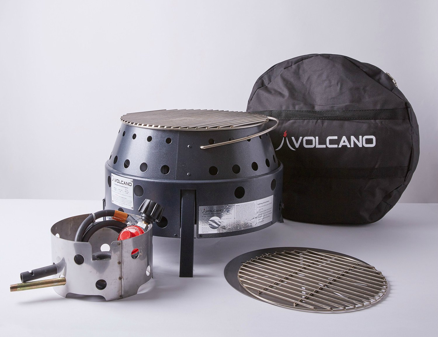 Volcano 3 is the Ultra Versatile 3-Fuel Grill - GetdatGadget