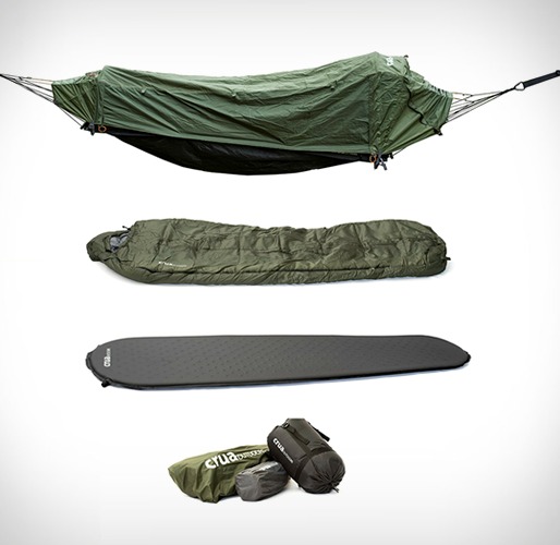 Crua Hybrid Combines a Tent, Hammock, Air Mattress and Sleeping Bag ...