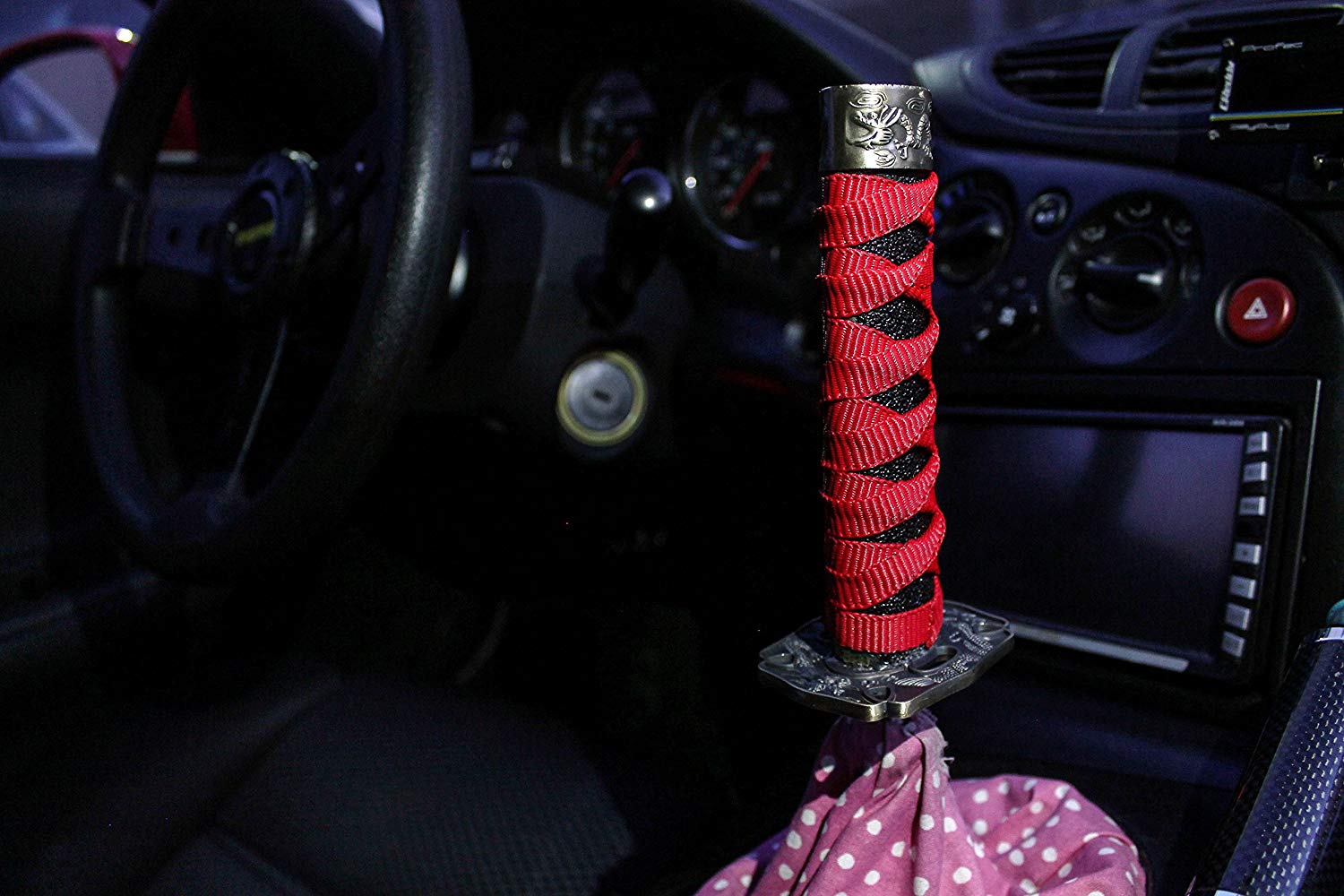 Samurai Sword Shift Knob Cuts Driving Time in Half - GetdatGadget