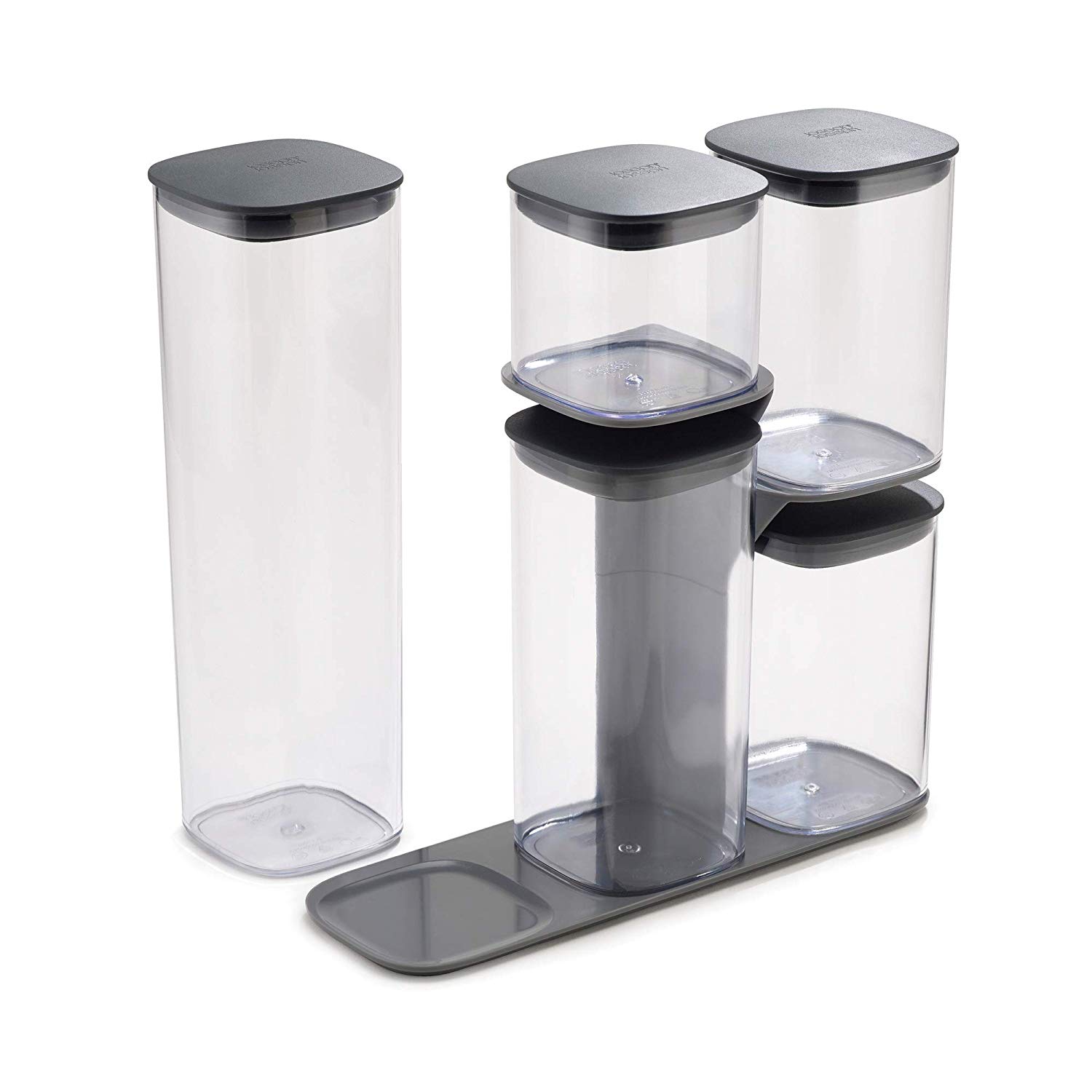 Joseph Joseph Podium Storage Container Set Frees Countertop Space ...