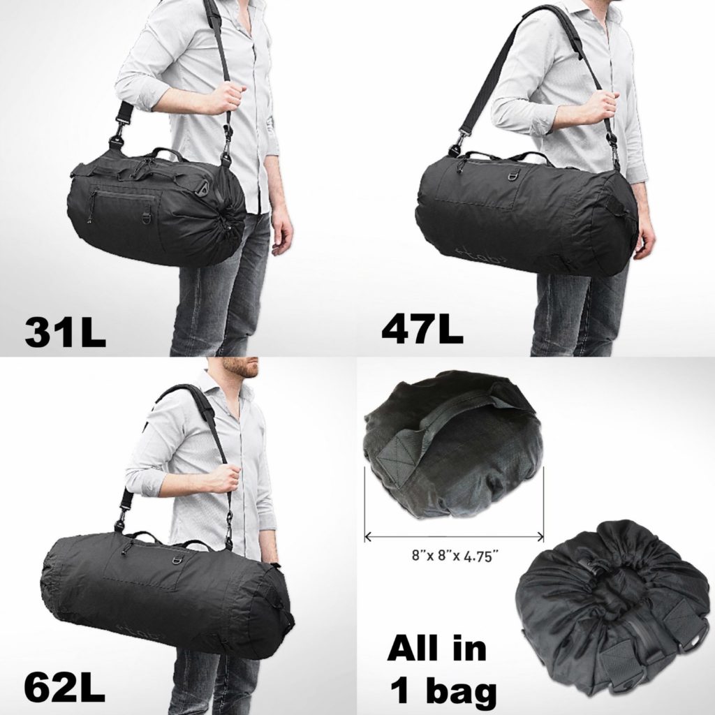 Adjustable Bag A10 - Only Travel Bag you'll Ever Need - GetdatGadget