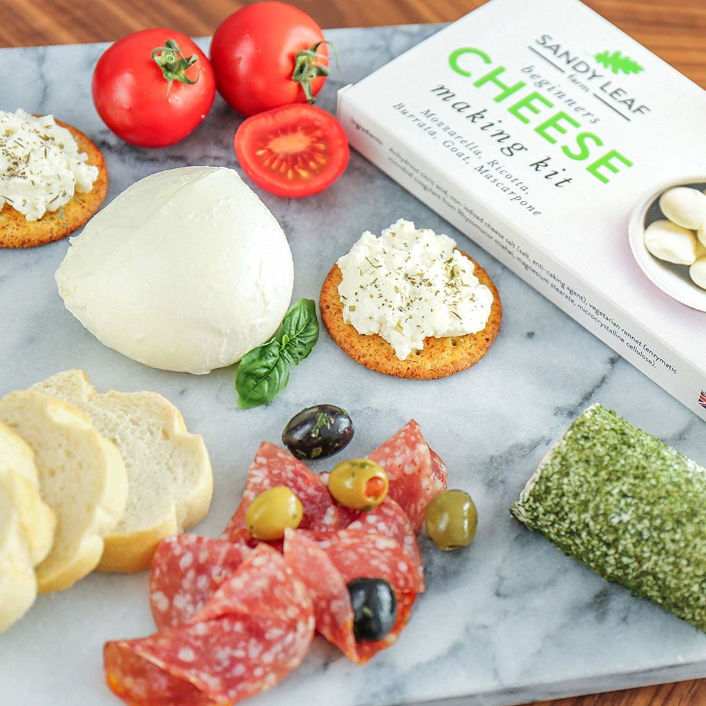Make 5 Types Of Cheese With Beginners Cheese Making Kit Getdatgadget
