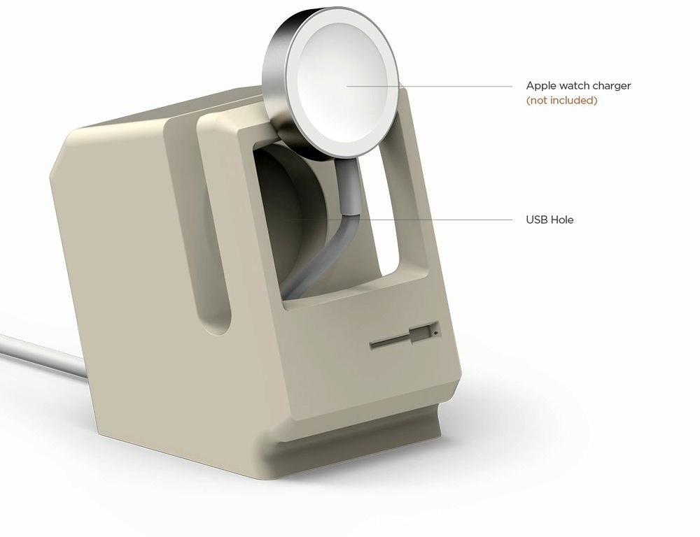 Elago Apple Watch Stand Where Old Meets New - GetdatGadget