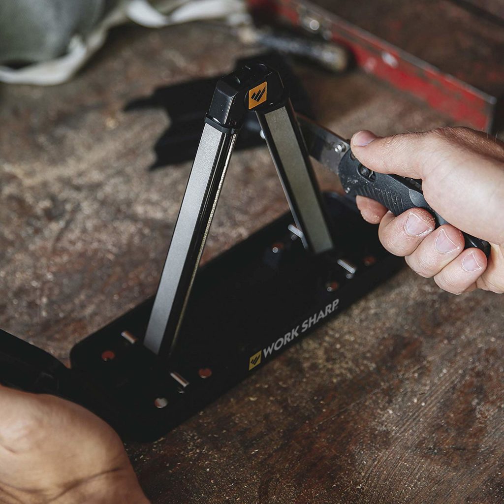 Work Sharp Angle Set Knife Sharpener Makes Sharpening Easy - GetdatGadget