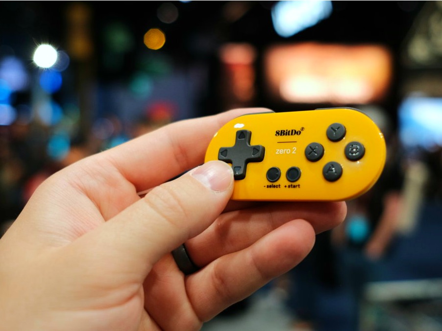 8BitDo Zero - Smallest Bluetooth Controller Ever - GetdatGadget
