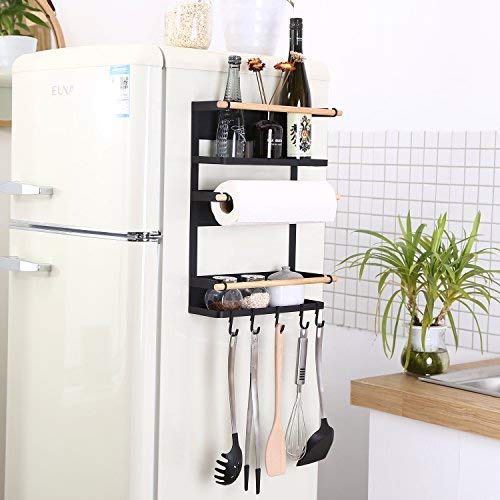 Magnetic Kitchen Rack Creates Storage out of Thin Air - GetdatGadget
