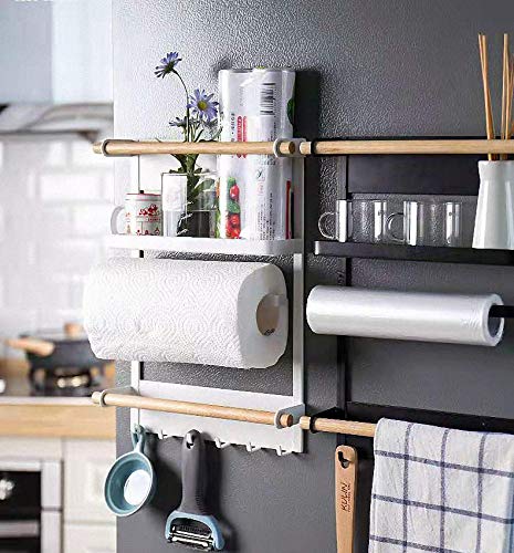 Magnetic Kitchen Rack Creates Storage out of Thin Air - GetdatGadget