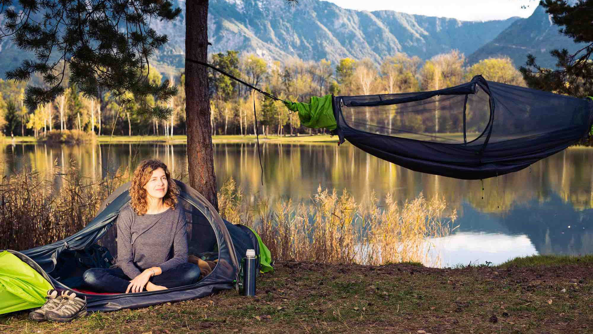 flying tent All-in-One Bivy Plus Hammock Tent - GetdatGadget