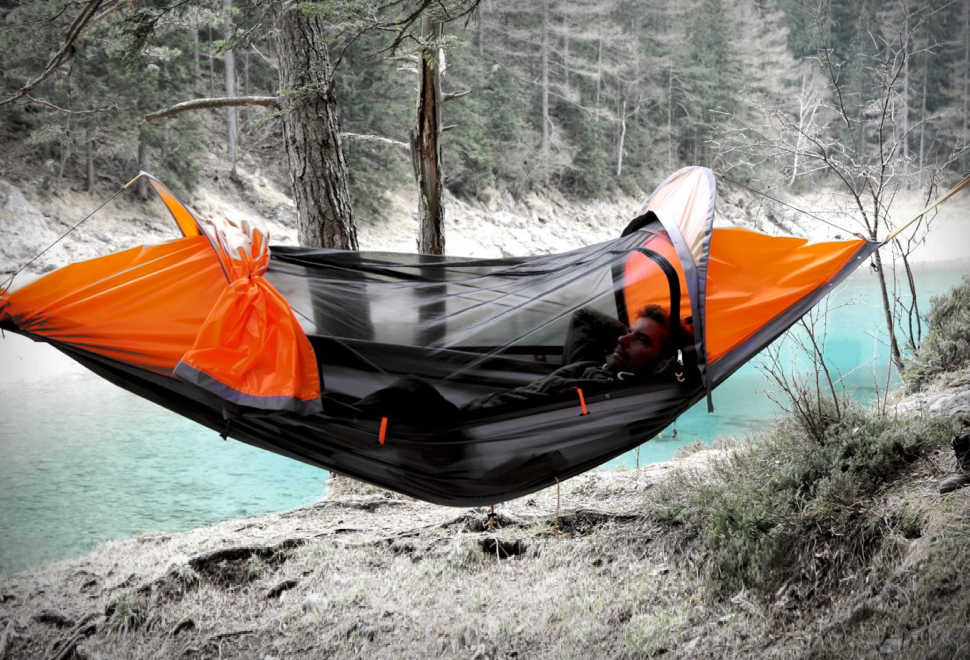 flying tent All-in-One Bivy Plus Hammock Tent - GetdatGadget