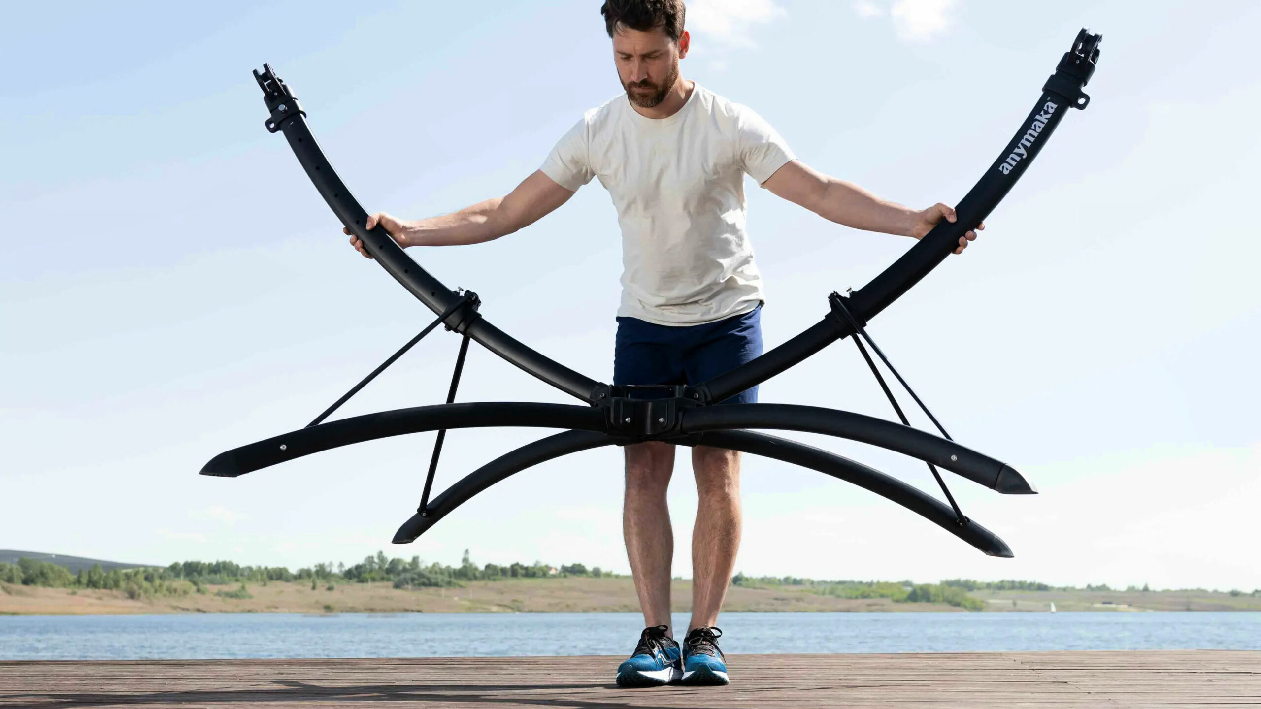 Anymaka Portable Hammock Stand Sets up in 3 Seconds for Instant ...